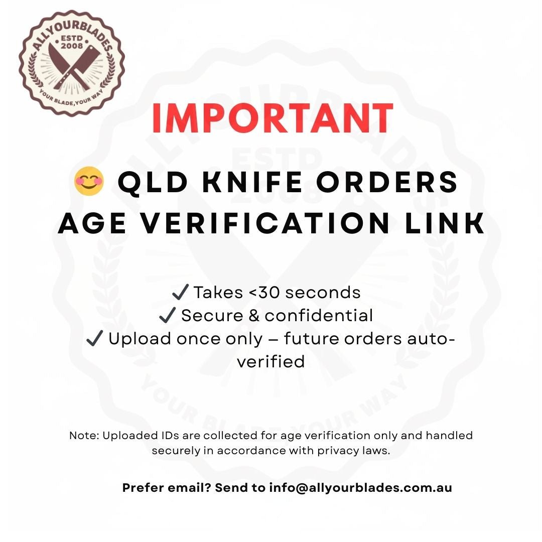 QLD Knife Orders & Age Verification