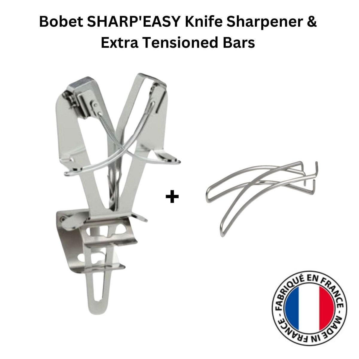 BOBET SHARP'EASY Butchers Knife Sharpener Extra Pair of Tensioned Bars ...