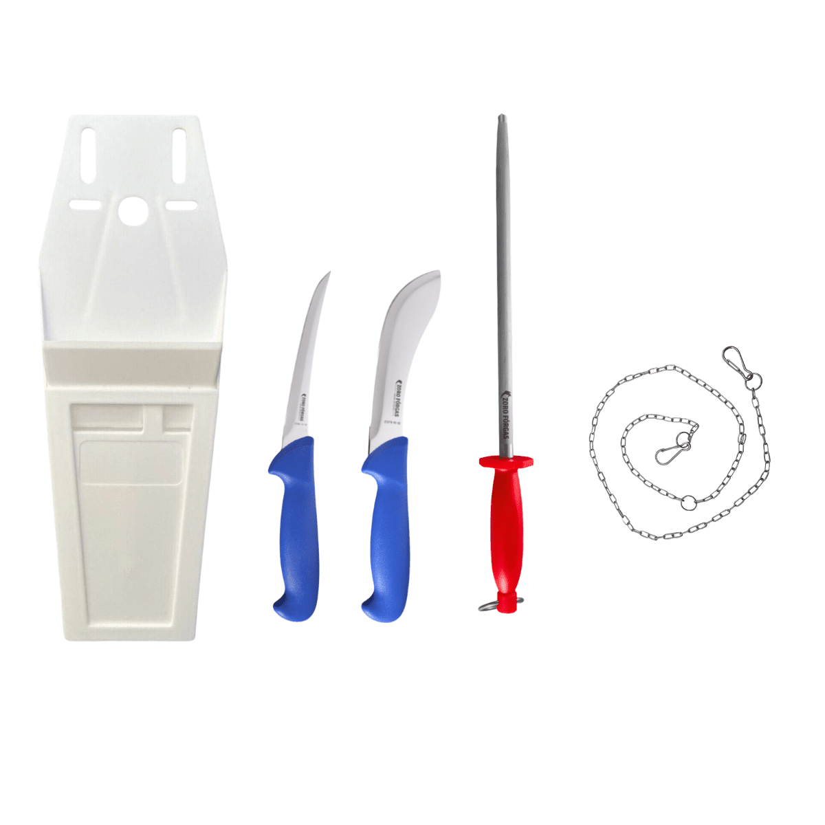 Butcher Knife Set - SK2 White Tool Kit Combo For Pros | $156.90 AUD