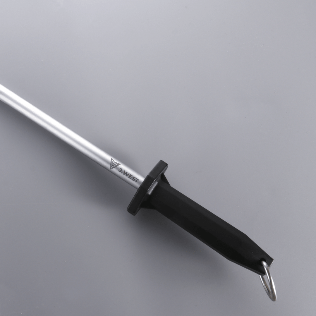 J.West 12"/30cm Professional Butcher's Sharpening Steel - Ultra Fine C ...